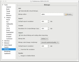 Rasterize Objects (Convert Vector Design to Bitmap)